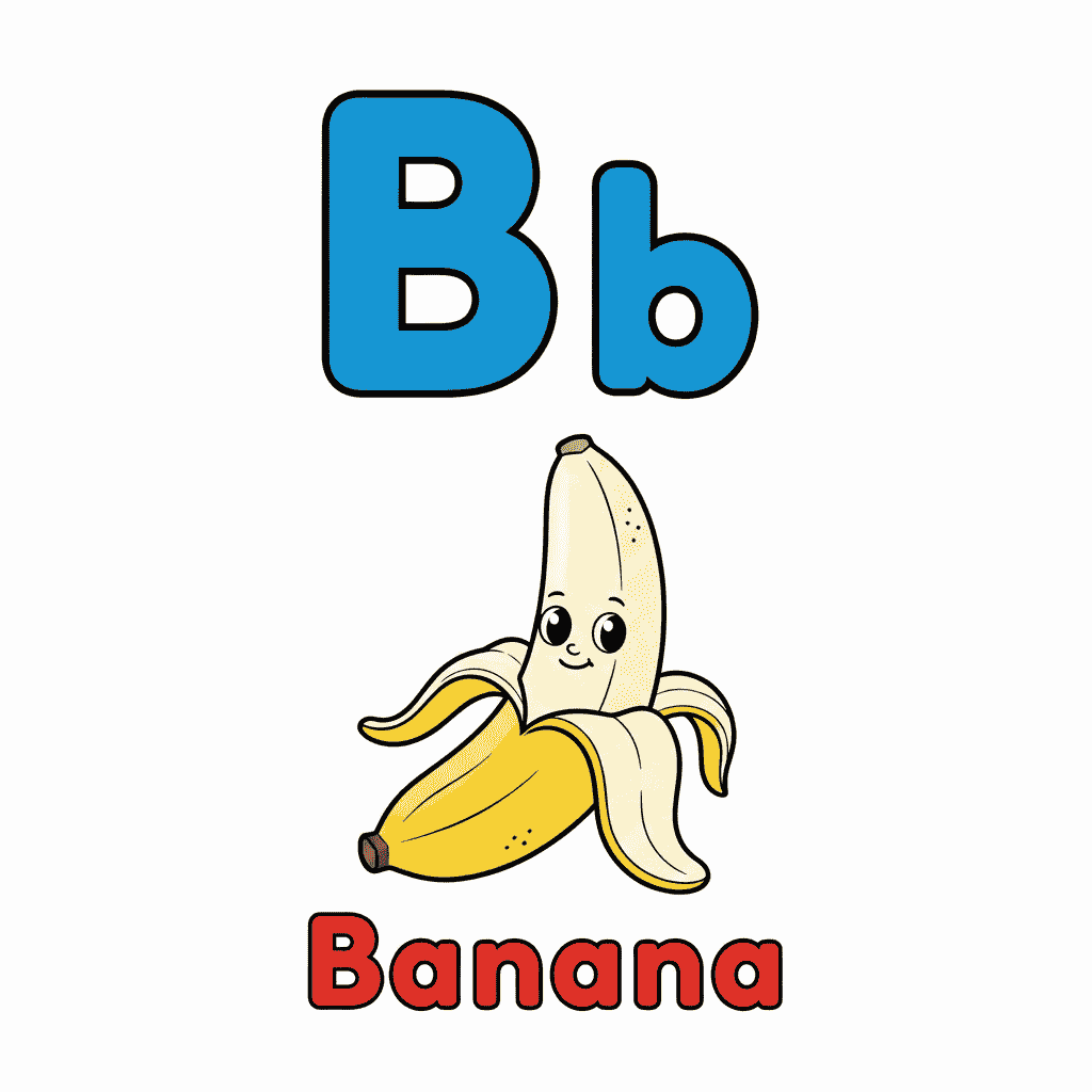 Letter B Coloring Pages for Kids | Free Printable Alphabet B Coloring ...