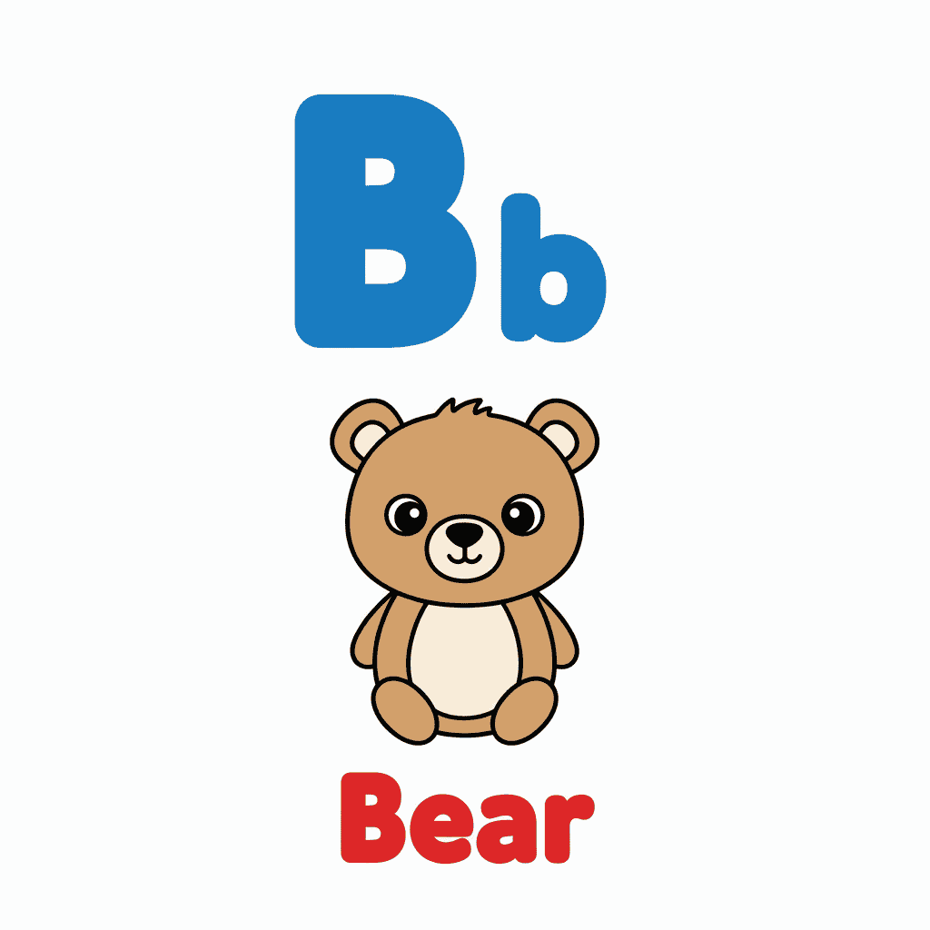 Letter B Coloring Pages for Kids | Free Printable Alphabet B Coloring ...